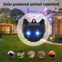 China Solar Powered Red LED Lights Cockroach Trap and Raccoon Deterrent for Home Perimeter for sale