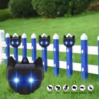 China Solar Powered Red LED Lights Cockroach Trap and Raccoon Deterrent for Home Perimeter for sale