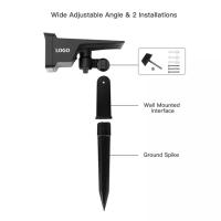 China IP65 Waterproof Outdoor LED Landscape Adjustable Solar Powered lighting Spotlights for Garden for sale