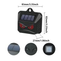 China Red LED Lights Solar Animal Deterrent Keep Your Property Safe from Predators 480 Hours for sale