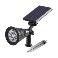 China IP44 Rated Solar Wall-Mounted RGB Color Changing Landscape Lights 200 Lumen Upgrade for sale
