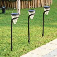 China Solar Flower Garden Light Landscape Solar Lawn Light Outdoor Waterproof Solar Lantern for sale