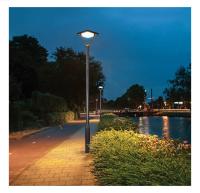 China 1- IP65 Waterproof Outdoor Solar Garden Pillar Light for Landscape Fence Post Lighting for sale