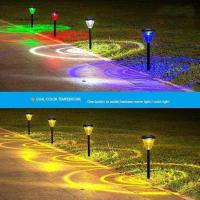 China Outdoor Garden Solar Color Lights Directly Provided By The For 6-12 Hours Working Time for sale