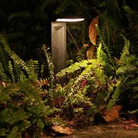 China LED Solar Bollard Garden Lights for Solar Powered Outdoor Pathway Decoration Landscape for sale