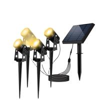 China 90lm/w Lamp Luminous Efficiency Aluminum Solar Garden LED Light for Landscape and Tree for sale