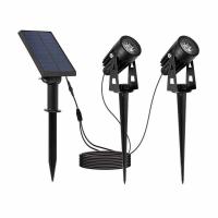 China 90lm/w Lamp Luminous Efficiency Aluminum Solar Garden LED Light for Landscape and Tree for sale