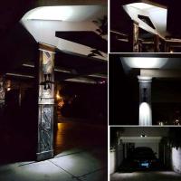 China Modern Outdoor Luminaires Solar Panel LED Spotlights Ideal for Garden Pool Pond Patio for sale