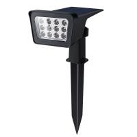 China 5000K Color Temperature Solar Bollard Spot Lights for Perfect Outdoor Garden Design for sale