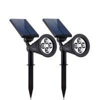 China 2 IN 1 Solar Garden Spot Light RGB Color Changing LED for Outdoor Lawn Power Supply Solar for sale