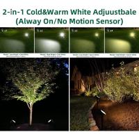 China LED Solar Powered Spotlights for Garden Lawn IP65 Waterproof Landscape Stage Lighting for sale