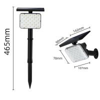 China LED Solar Powered Spotlights for Garden Lawn IP65 Waterproof Landscape Stage Lighting for sale