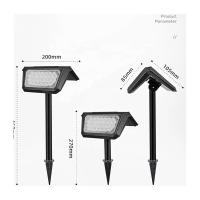 China Solar Home Garden Lamp Outdoor Waterproof Lamp with ABS Material and 50000 Hours Lifespan for sale
