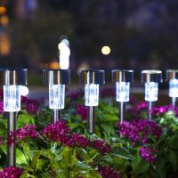 China Direct Solar LED Landscape Lights for Outdoor Pathway Stainless Steel Garden Lighting for sale