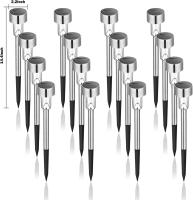 China Direct Solar LED Landscape Lights for Outdoor Pathway Stainless Steel Garden Lighting for sale