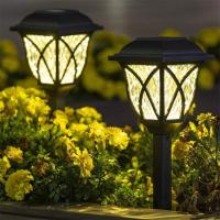 China Outdoor Lawn Lamp Walkway Garden Lighting with Led Ip65 Waterproof Solar Floor Lamp for sale
