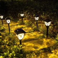 China Outdoor Lawn Lamp Walkway Garden Lighting with Led Ip65 Waterproof Solar Floor Lamp for sale