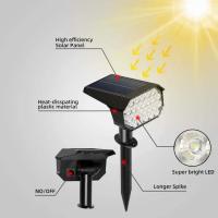 China Lamp Luminous Flux of 100lm Solar Spotlight for Pathway Courtyard Landscape for sale