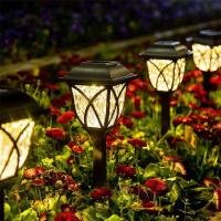 China Outdoor Lawn Lamp Walkway Garden Lighting with Led Ip65 Waterproof Solar Floor Lamp for sale