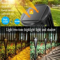China Solar Garden Street Light Wrought Iron Stake for Zero Electricity Charge on Valentine's Da for sale