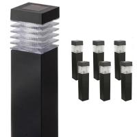China LED Outdoor Walkway Post Lamp for Garden Stake Pathway Solar Powered Landscape Lighting for sale