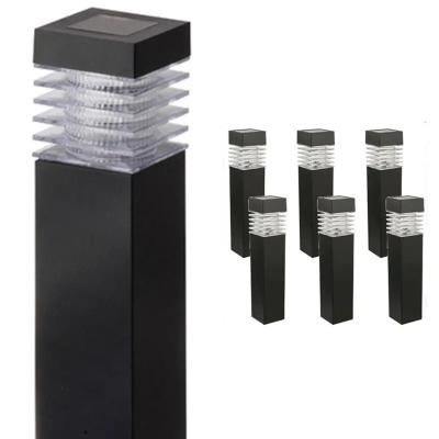China LED Outdoor Walkway Post Lamp for Garden Stake Pathway Solar Powered Landscape Lighting for sale