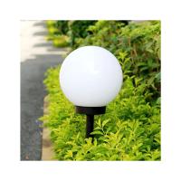 China 2700K Soft Warm White Solar Ball Lights Waterproof for Outdoor Pathway Garden Patio for sale