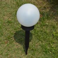 China 2700K Soft Warm White Solar Ball Lights Waterproof for Outdoor Pathway Garden Patio for sale