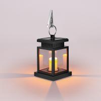 China ABS Material Solar Residential Street Lamp for Retro Atmosphere Landscape Decoration for sale