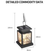 China Home Yard Hanging Trees LED Night Lights Solar Lights Outdoor Garden Decoration Hanging for sale