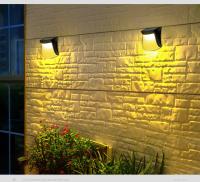 China ABS Solar Light For Garden 1- Waterproof Outdoor Courtyard Fence Home Garden Decoration for sale