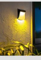 China ABS Solar Light For Garden 1- Waterproof Outdoor Courtyard Fence Home Garden Decoration for sale