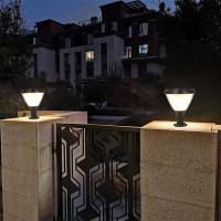 China Modern Led Fence Deck Light Lantern Column Lamp for Patio Garden Decoration Versatile for sale