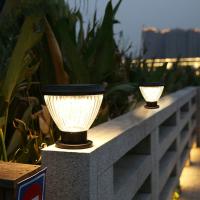 China Solar Garden Lights Pillar Gate LED Light for Garden Landscape Courtyard Decoration for sale