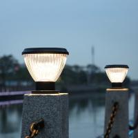 China Solar Garden Lights Pillar Gate LED Light for Garden Landscape Courtyard Decoration for sale
