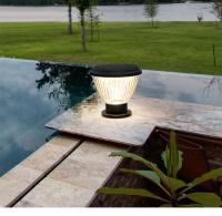 China Solar Garden Lights Pillar Gate LED Light for Garden Landscape Courtyard Decoration for sale