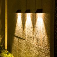 China 28±5LM Lamp Luminous Flux Led Garden Solar Wall Light for Courtyard Decoration for sale