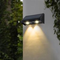 China 28±5LM Lamp Luminous Flux Led Garden Solar Wall Light for Courtyard Decoration for sale