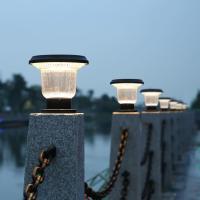 China Manufacturers Sell Well Aluminum LED Wall Light Solar Column Headlight with IP65 1- for sale