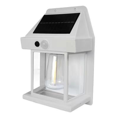China 80lm/w Courtyard Garden Decoration Waterproof Solar Wall Lamp with Motion Sensor for sale