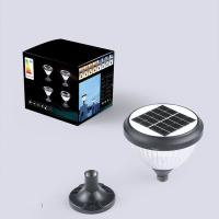 China Solar Energy Column Head Lamp for Outdoors Patio Pathway Landscape Illumination Needs for sale