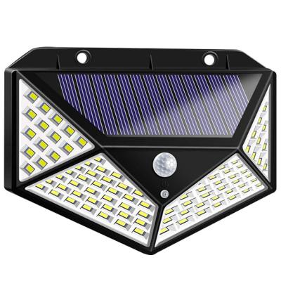 China 100LEDs Solar Induction Street Lights for Long-Lasting Outdoor Lighting Solutions for sale