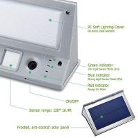 China Outdoor Security Led Solar Motion Sensor Wall Lamp with and Professional Manufacture for sale