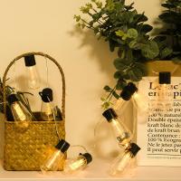 China Solar LED Edison Bulb String Lights for Outdoor Christmas Decorations Patio 6lm 1- for sale