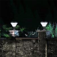 China European Style IP65 Waterproof Lamp Yard Solar Led Lawn Bollard Garden Light for Outdoor for sale