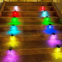 China Solar Sensor Deck Light Outdoor LED Stairway Lamp IP65 Waterproof CRI Ra 70 for Outdoor for sale