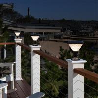 China European Style IP65 Waterproof Lamp Yard Solar Led Lawn Bollard Garden Light for Outdoor for sale