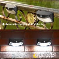 China 50000 Hours Working Time Solar Powered Outdoor Wall Lighting For Garden Garage Balcony for sale