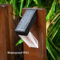 China Solar Sensor Deck Light Outdoor LED Stairway Lamp IP65 Waterproof CRI Ra 70 for Outdoor for sale