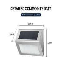 China Lamp Luminous Efficiency 120lm/w Solar Wall Light for Outdoor House Address Number for sale
